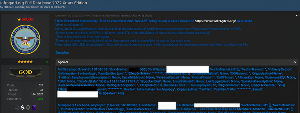 Cybersecurity, arrested USDoD, the hacker who had hacked the FBI's ...