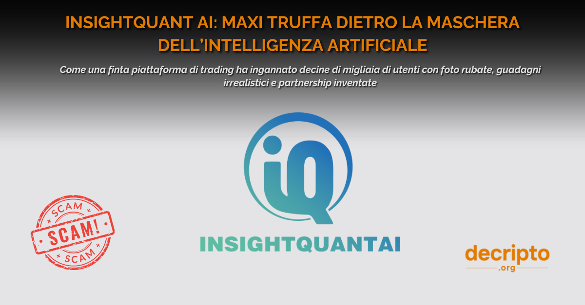 Insight Quant AI, dietro l'Intelligenza Artificiale che promette guadagni da sogno si nasconde ...