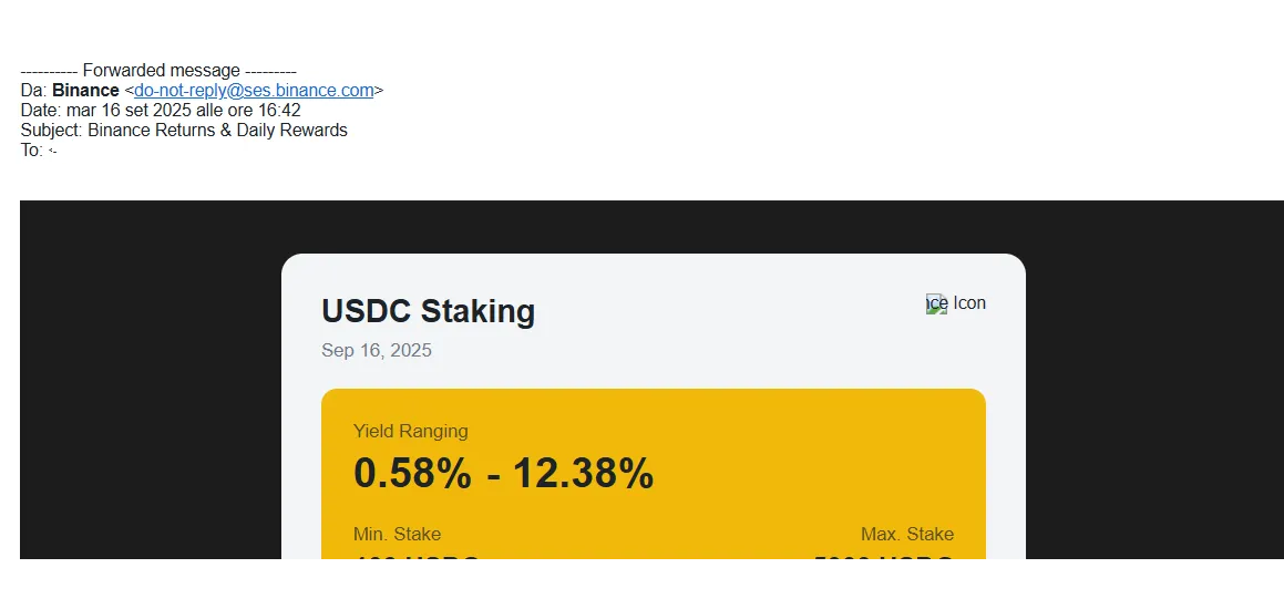 Binance, beware of fake emails: the Trust Wallet scam that empties wallets