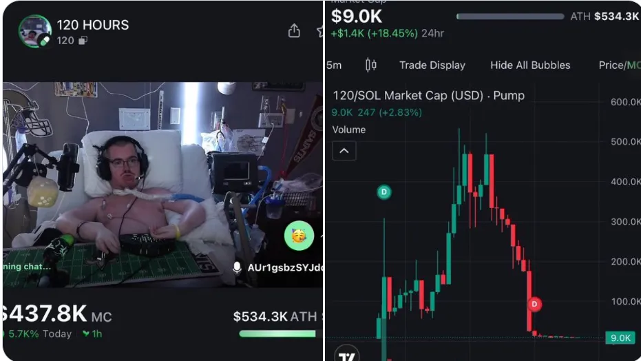 $120, rug pull scam on Pump.fun by disabled developer Evecoins 'with ...