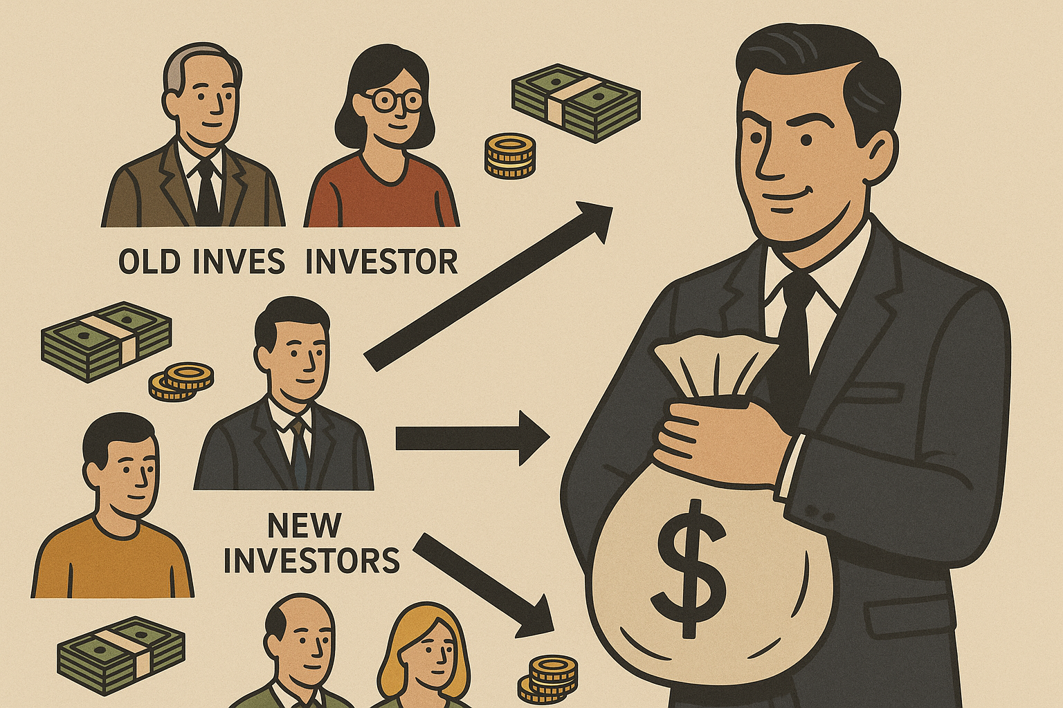 Esquema Ponzi: qué es, cómo funciona y cómo reconocerlo (con ejemplos)