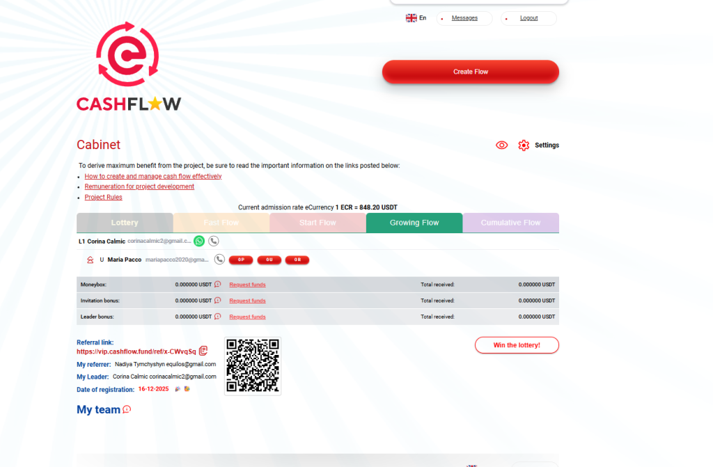 Escroquerie CashFlow, attention aux plateformes à flux non traçables et ...