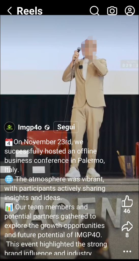 IMGP40, the new Ponzi scheme colonising southern Italy: theatre and ...